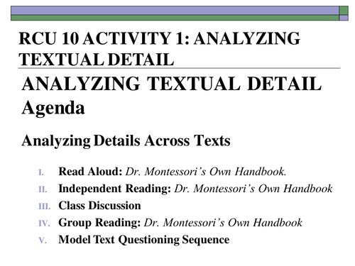 Understanding Close Reading 9/10 | Teaching Resources