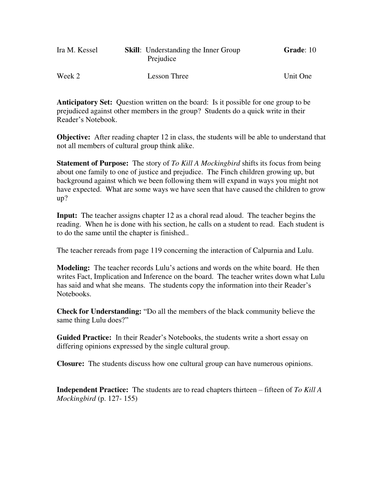 To Kill A Mockingbird | Teaching Resources