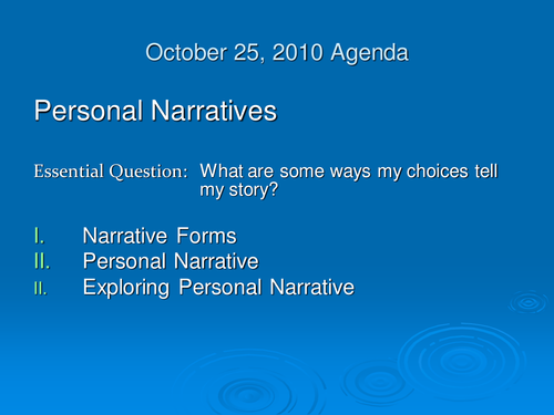 Choices - SpringBoard Level II Unit 1 (Part One) | Teaching Resources