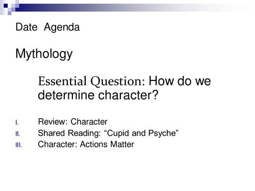 Choices - SpringBoard Level II Unit 1 (Part One) | Teaching Resources