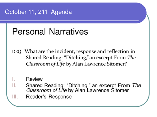 Choices - SpringBoard Level II Unit 1 (Part One) | Teaching Resources