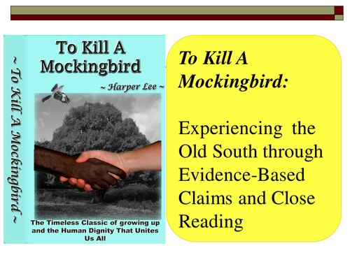 To Kill A Mockingbird Evidence Based Claims | Teaching Resources