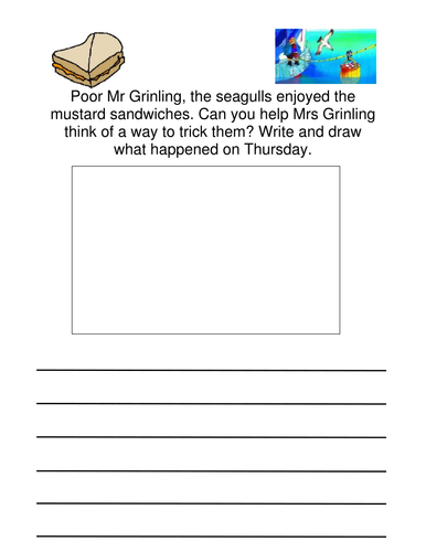 Lighthouse Keeper's Lunch Problem Solving | Teaching Resources