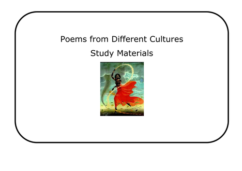 Culture Poetry review | Teaching Resources