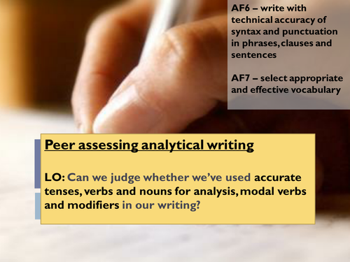 Academic Writing: The Versatile Verb | Teaching Resources