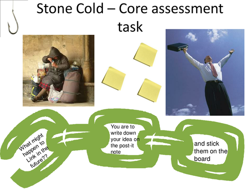 Complete collection of activities for "Stone Cold" | Teaching Resources
