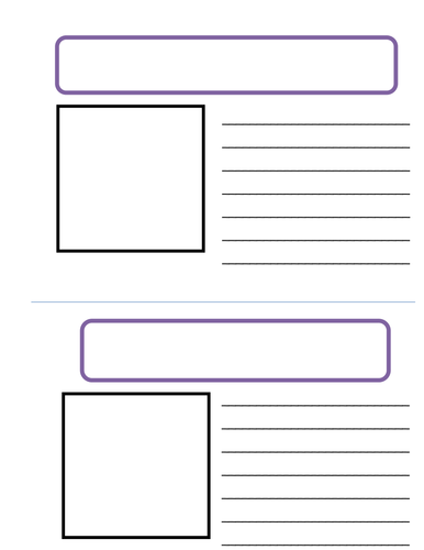 Advertizement template | Teaching Resources