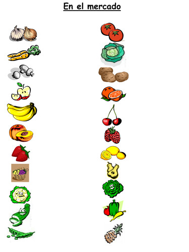 En el mercado | Teaching Resources