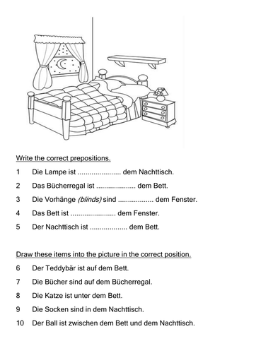 Mein Zimmer | Teaching Resources