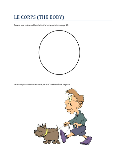 Le corps | Teaching Resources