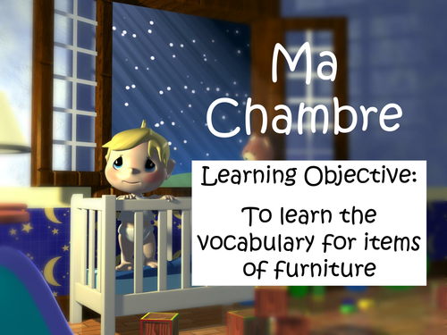 Dans Ma Chambre + Prepositions - LESSON | Teaching Resources