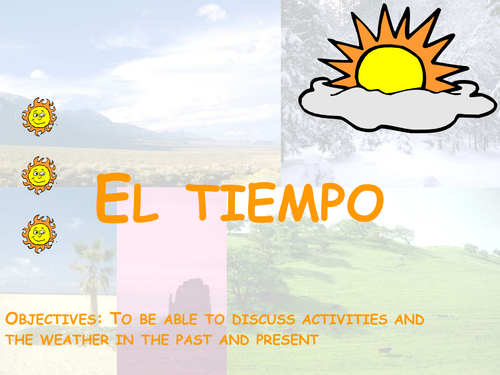 El tiempo | Teaching Resources