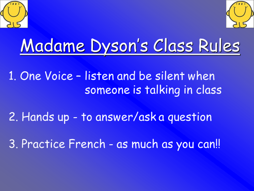 Lesson one Bonjour | Teaching Resources
