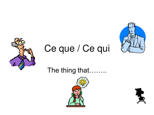 ce que v. ce qui | Teaching Resources