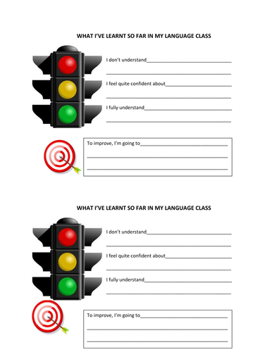 self assessment for MFL | Teaching Resources