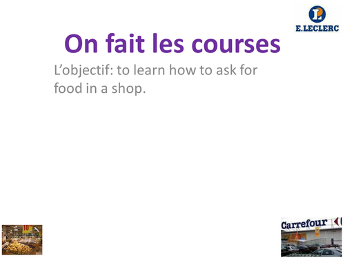 French Food | Teaching Resources