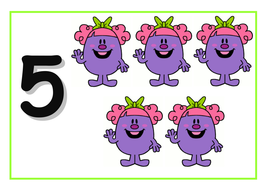 Mr Men 1-20 flashcards | Teaching Resources