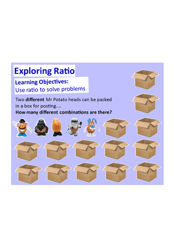 Exploring Ratio (simplifying and dividing) | Teaching Resources