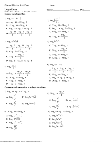 Multichoice questions for pure maths | Teaching Resources