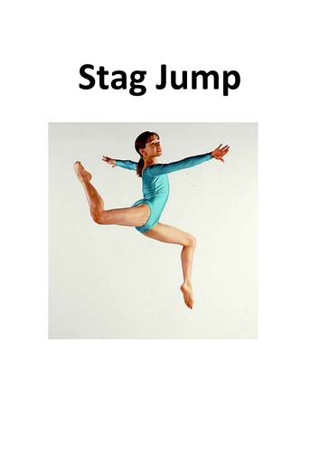 Gymnastics Jump Cards | Teaching Resources
