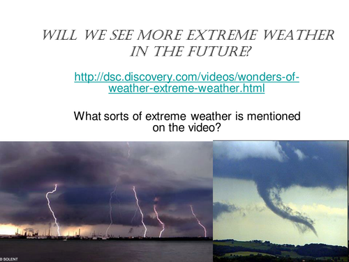 Tornadoes: Extreme Weather | Teaching Resources