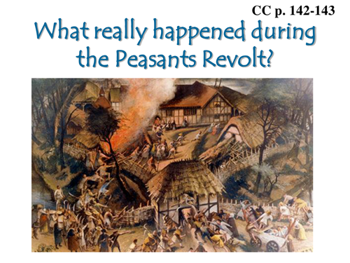 Black Death and Peasants Revolt | Teaching Resources