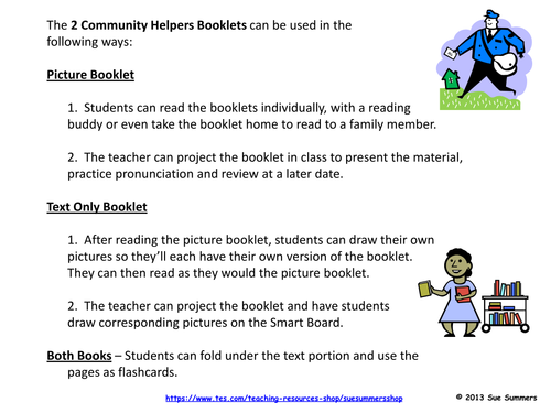 Community Helpers 2 Emergent Readers | Teaching Resources