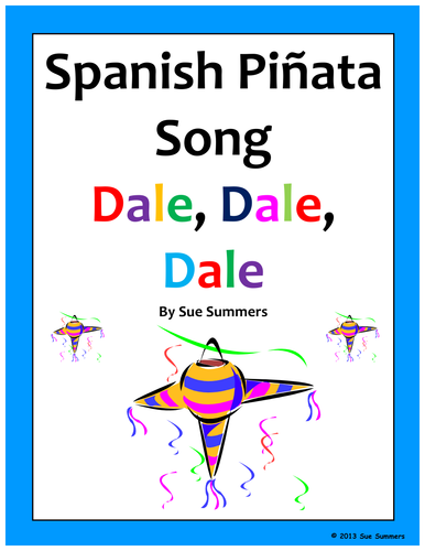 Spanish Christmas Piñata Song with Actions - Dale, Dale, Dale ...