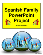 Spanish Family PowerPoint Project - La Familia | Teaching Resources