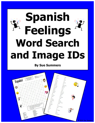 Spanish Feelings Bundle of 6 | Teaching Resources
