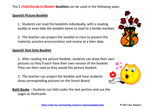 Spanish Mother's Day 2 Booklets - El Día de la Madre | Teaching Resources