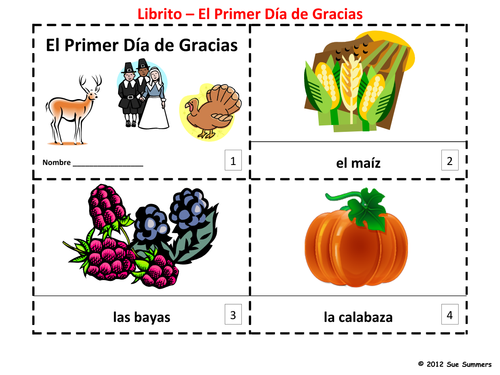 Spanish Fall Emergent Readers Bundle - 6 Sets of 2 Booklets | Teaching ...