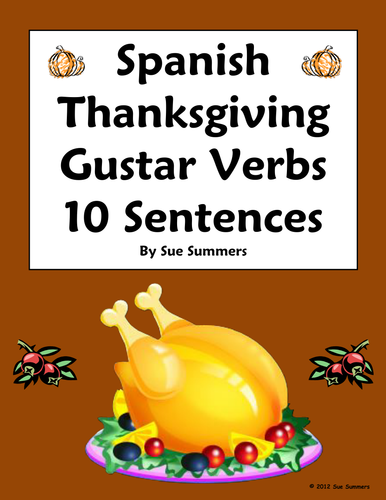 Spanish Thanksgiving Bundle - El Día de Acción de Gracias | Teaching ...