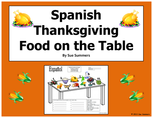 Spanish Thanksgiving Bundle - El Día de Acción de Gracias | Teaching ...