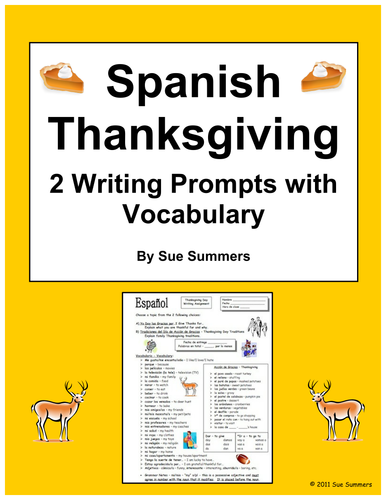 Spanish Thanksgiving Bundle - El Día de Acción de Gracias | Teaching ...
