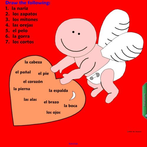 Spanish Valentine's Day SmartBoard Games & Activities | Teaching Resources