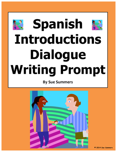 Spanish Writing Prompts - Bundle Number 2 of 7 Writing Assignments ...