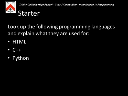 Python SOW | Teaching Resources