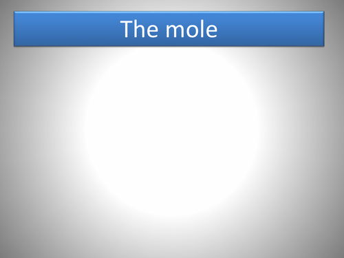 C2 Explaining the Mole + questions/answers | Teaching Resources