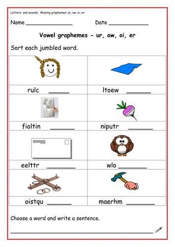 Phonics and Consonant Digraphs & Vowel graphemes on PowerPoint ...