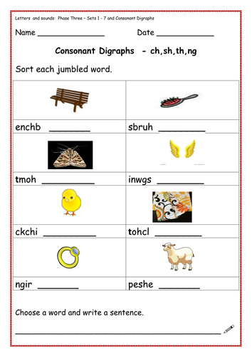 Phonics and Consonant Digraphs & Vowel graphemes on PowerPoint ...