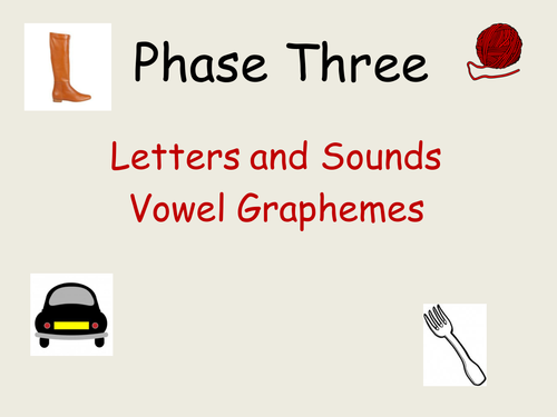Phonics and Consonant Digraphs & Vowel graphemes on PowerPoint ...