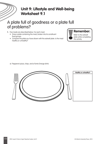 Unit 9- Lifestyle and wellbeing | Teaching Resources