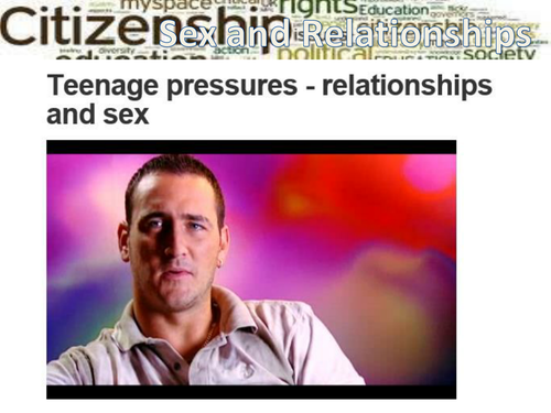 Sex and Relationships | Teaching Resources