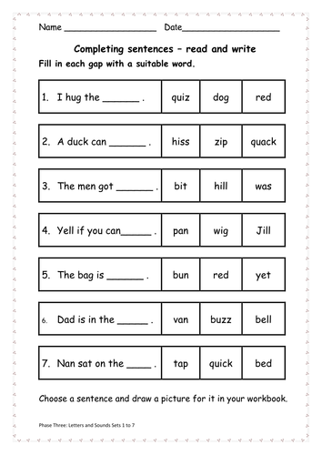 Phase Three: Letters and Sounds Sets 1 to 6-7 PowerPoint Presentations ...