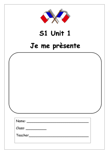 S1 French ASN Booklets | Teaching Resources