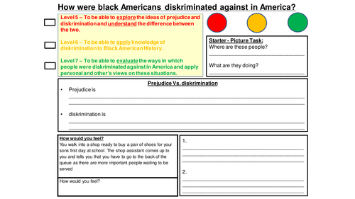 Prejudice and Discrimination Resources | Teaching Resources