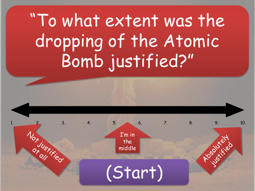 End Of Wwii And The Dropping Of The Atomic Bomb Teaching Resources