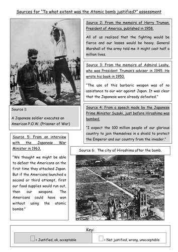 End of WWII and the dropping of the Atomic bomb | Teaching Resources