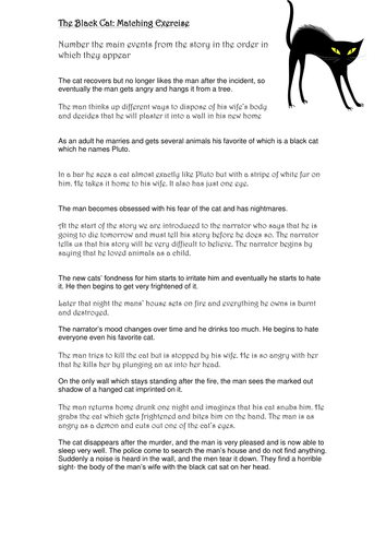 The Black Cat by Edgar Allen Poe | Teaching Resources